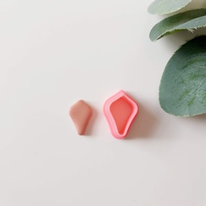 Tear Drop Nr4 Cutter / Polymer Clay Tools / Jewellery Tools / Earring ...