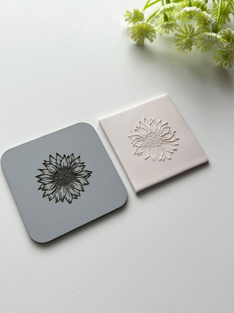 Sunflower Texture Matpolymer Clay Toolsearring Makinghand - Etsy