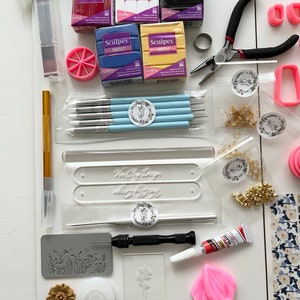 Ultimate Clay Starter Kit by Veeclaydesign -- Polymer Clay Cutters ...