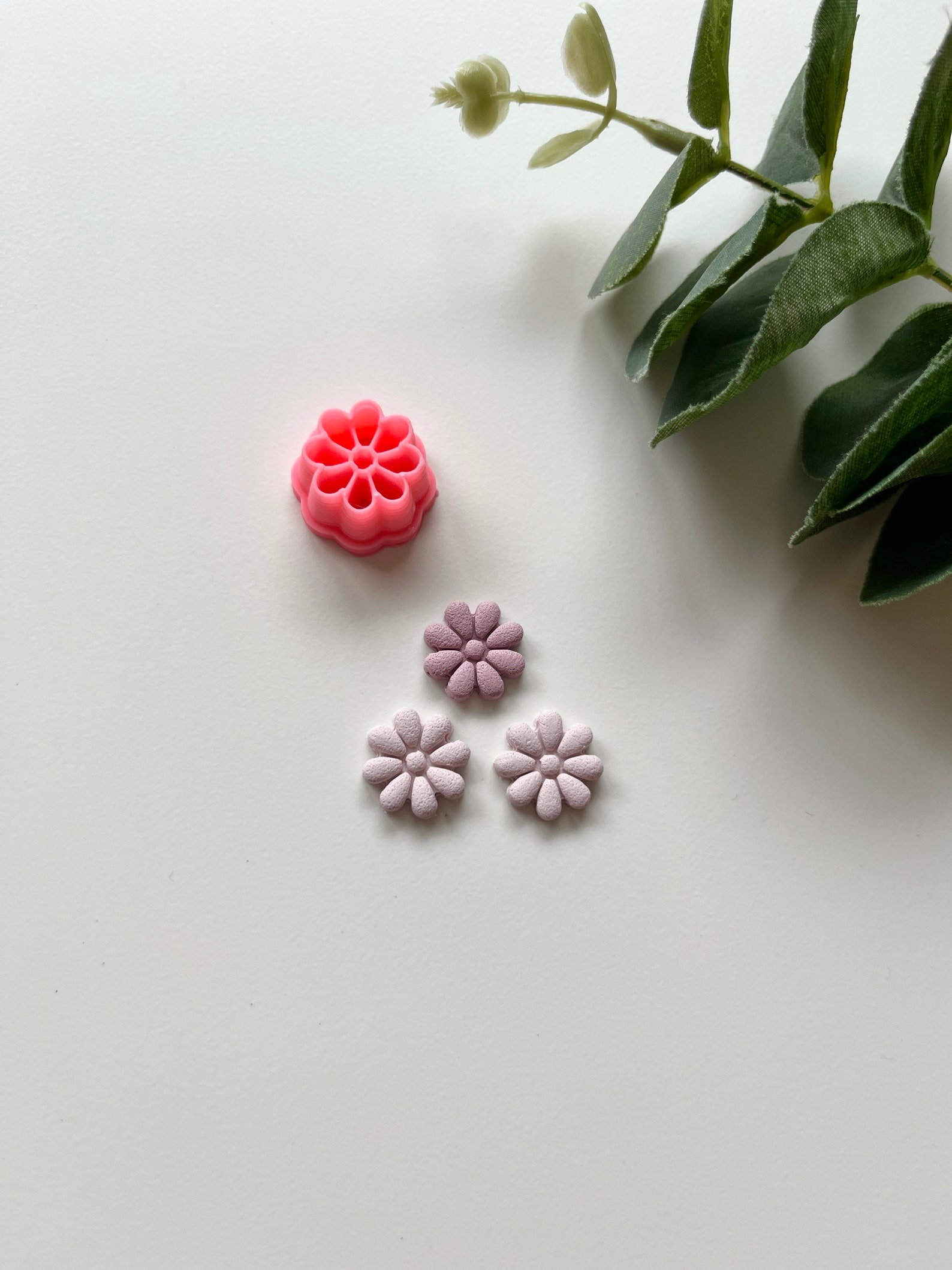 Mini Daisy Clay Cutter: Polymer Clay Earring Tool (15mm) - Etsy