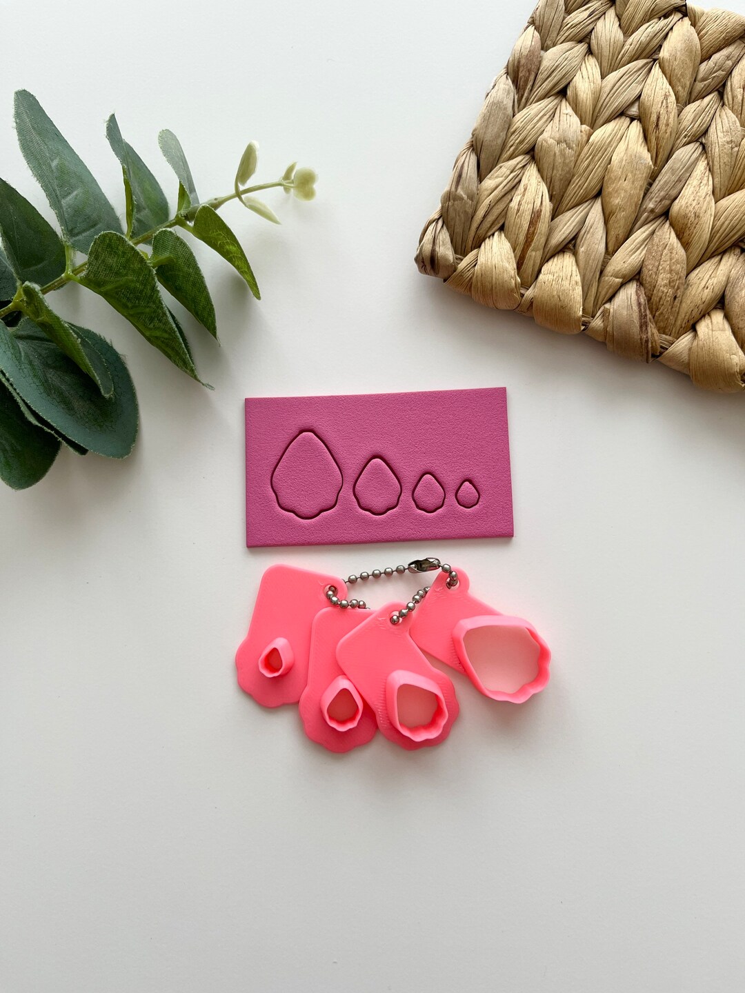 Nesting Petal Punch Set #4: Polymer Clay Earring Cutters - Etsy