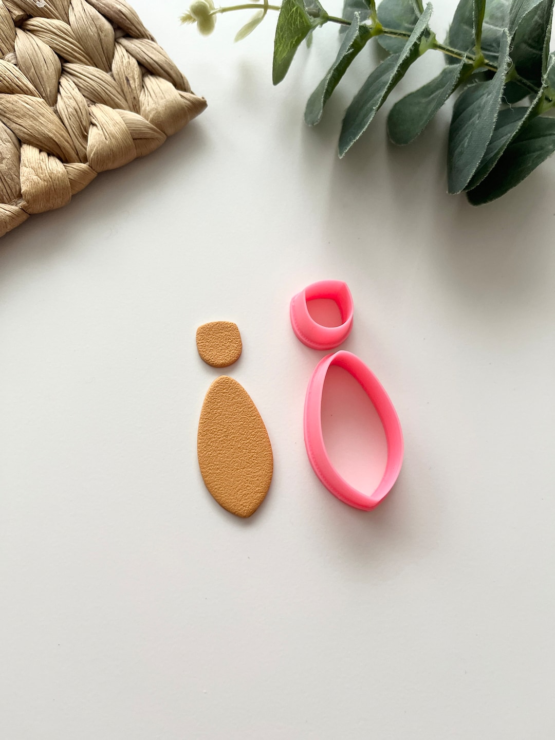 Organic Teardrop Set Cutters / Polymer Clay Tools / Jewellery Tools ...