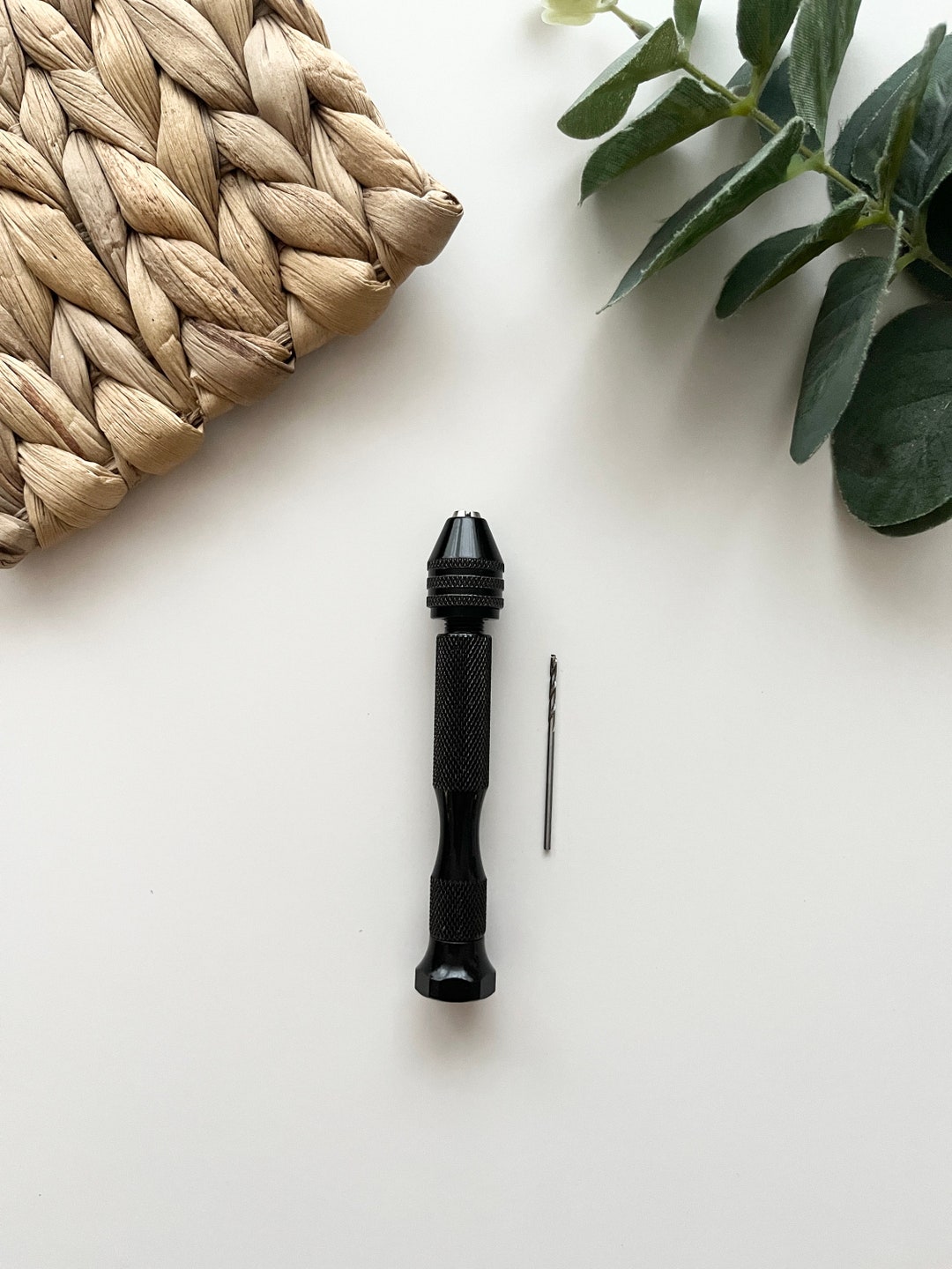 Hand Drill Tool With Drill Bit / Polymer Clay Cutters + Tools / Earring ...