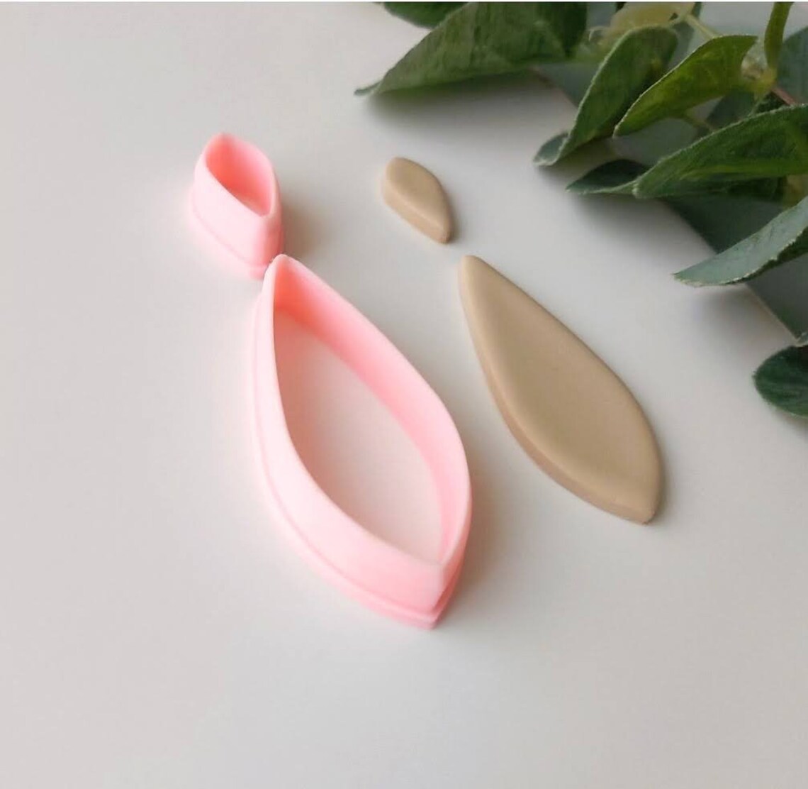 Tear Drop Nr1 Clay Cutter Set of 2 Cutters / Polymer Clay - Etsy UK