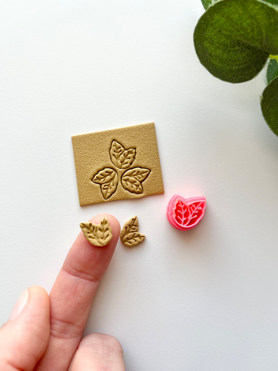 Double Leaf Micro Cutter / Polymer Clay Tools / Jewellery Tools ...