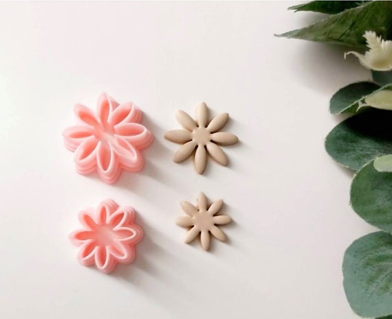 Dainty Daisy 40mm Clay Cutter / Polymer Clay Tools / Jewellery | Etsy