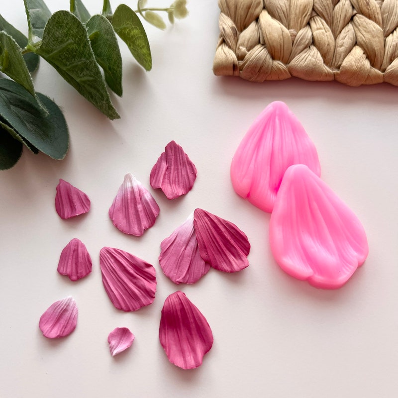 Rose Petal Silicone Mold - Etsy