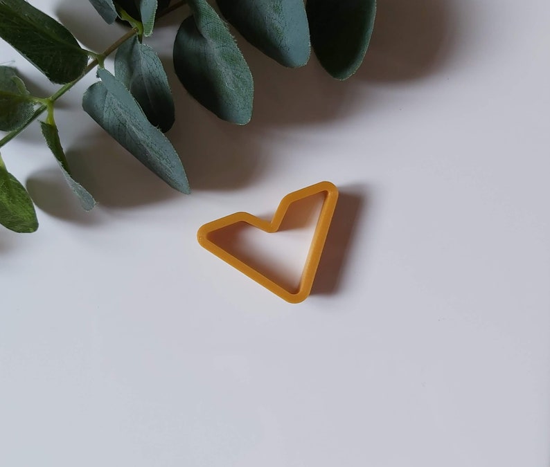 Chevron Polymer Clay Shape Cutter 45mm Width Earring Making - Etsy