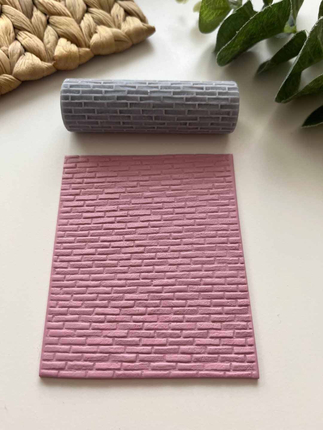 Brick Texture Roller⎥polymer Clay Tools⎥hand Roller⎥clay Texture Tool ...
