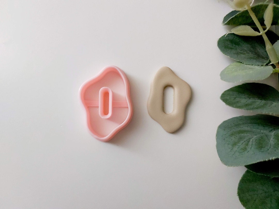 Asymmetric Chain Link #1 Clay Cutter / Polymer Clay Tools / Jewellery ...