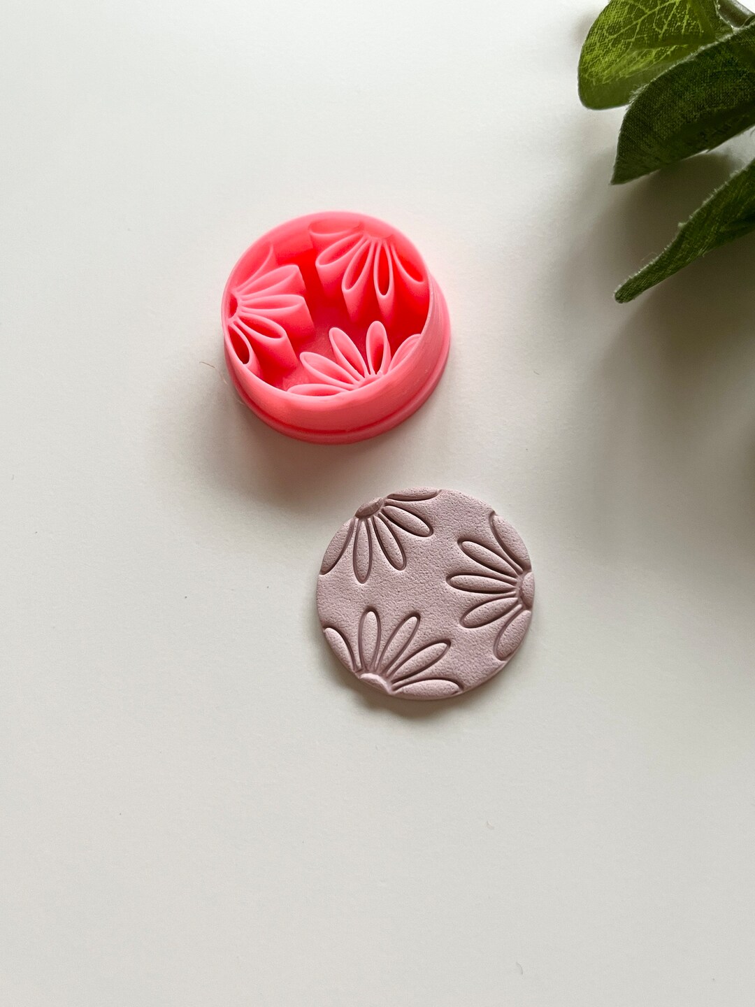 Daisy Flower Circle Clay Cutter: Polymer Clay Earring Tool - Etsy