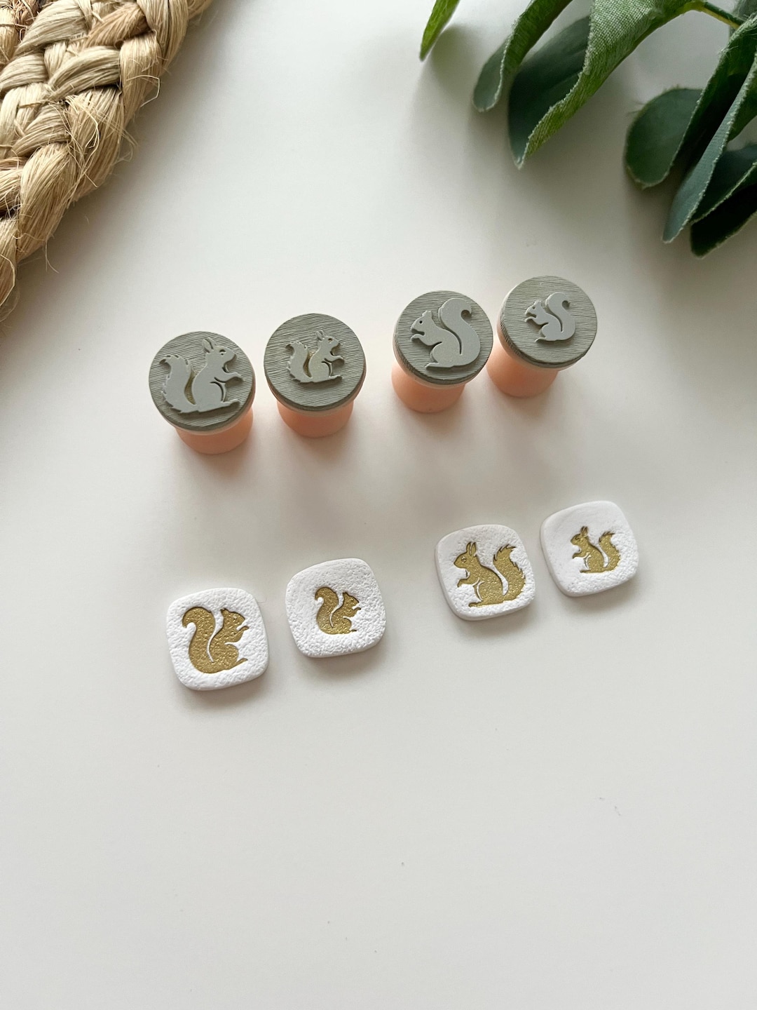 Squirrel Stamps: Mica Powder, Polymer Clay & Jewelry Tools - Etsy