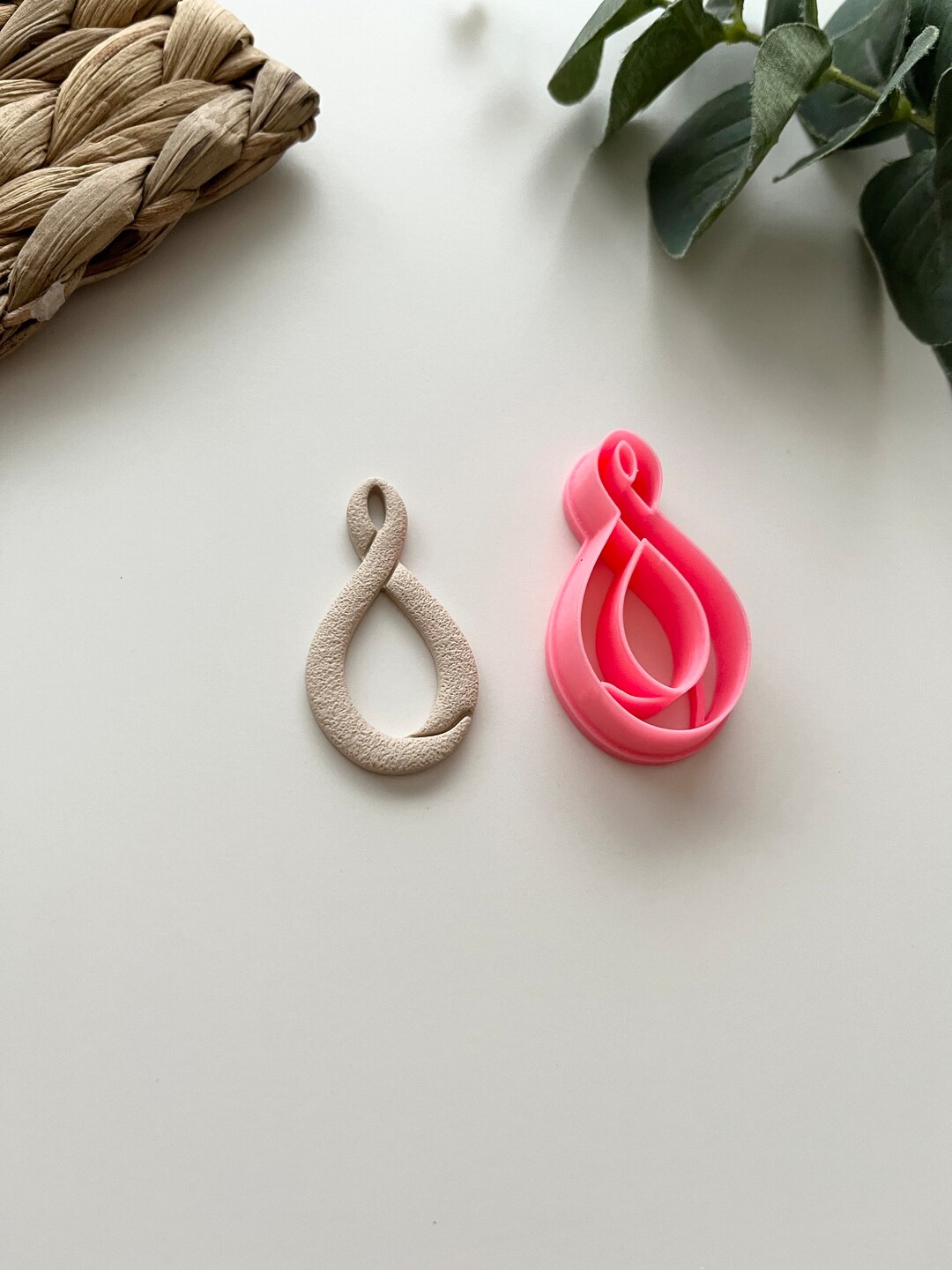 Criss Cross Teardrop Polymer Clay Cutters / Jewellery Tools / Earring ...