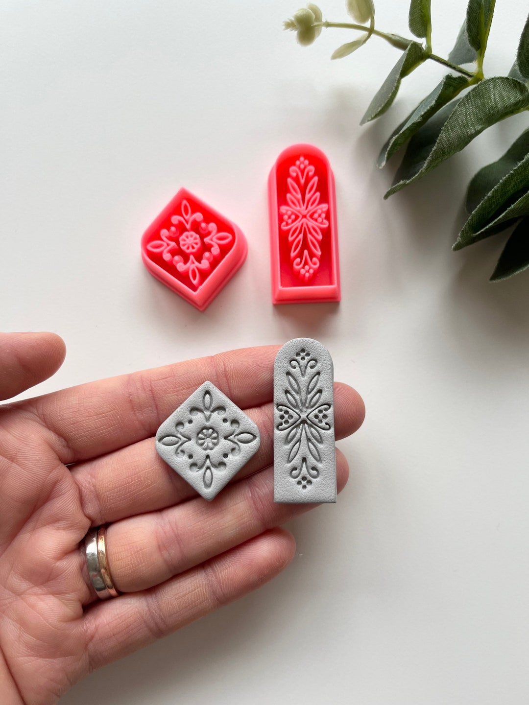 Ornate Diamond & Arch Clay Cutter / Polymer Clay Tools / Jewellery ...