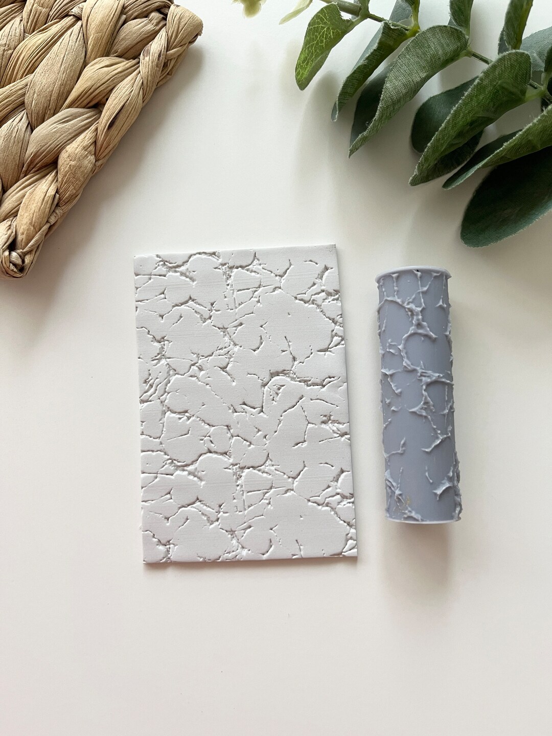 Cracked Surface Clay Texture Roller⎥polymer Clay Tools⎥earring Making ...