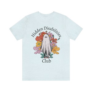 Hidden Disability Club Shirt | Invisible Illness Shirt | Disability ...