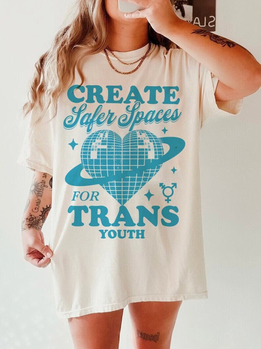 Create Safer Spaces for Trans Youth Shirt | Protect Trans Youth | Trans ...
