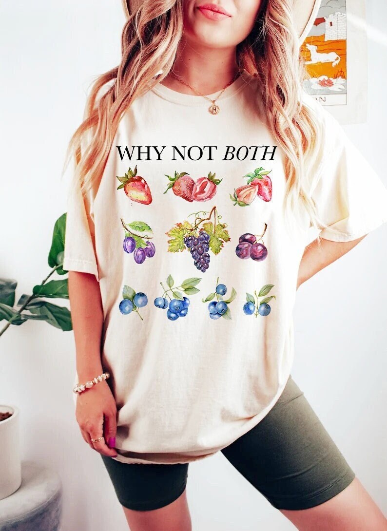 Why Not Both Shirt Subtle Bisexual Shirt Bisexual Pride - Etsy