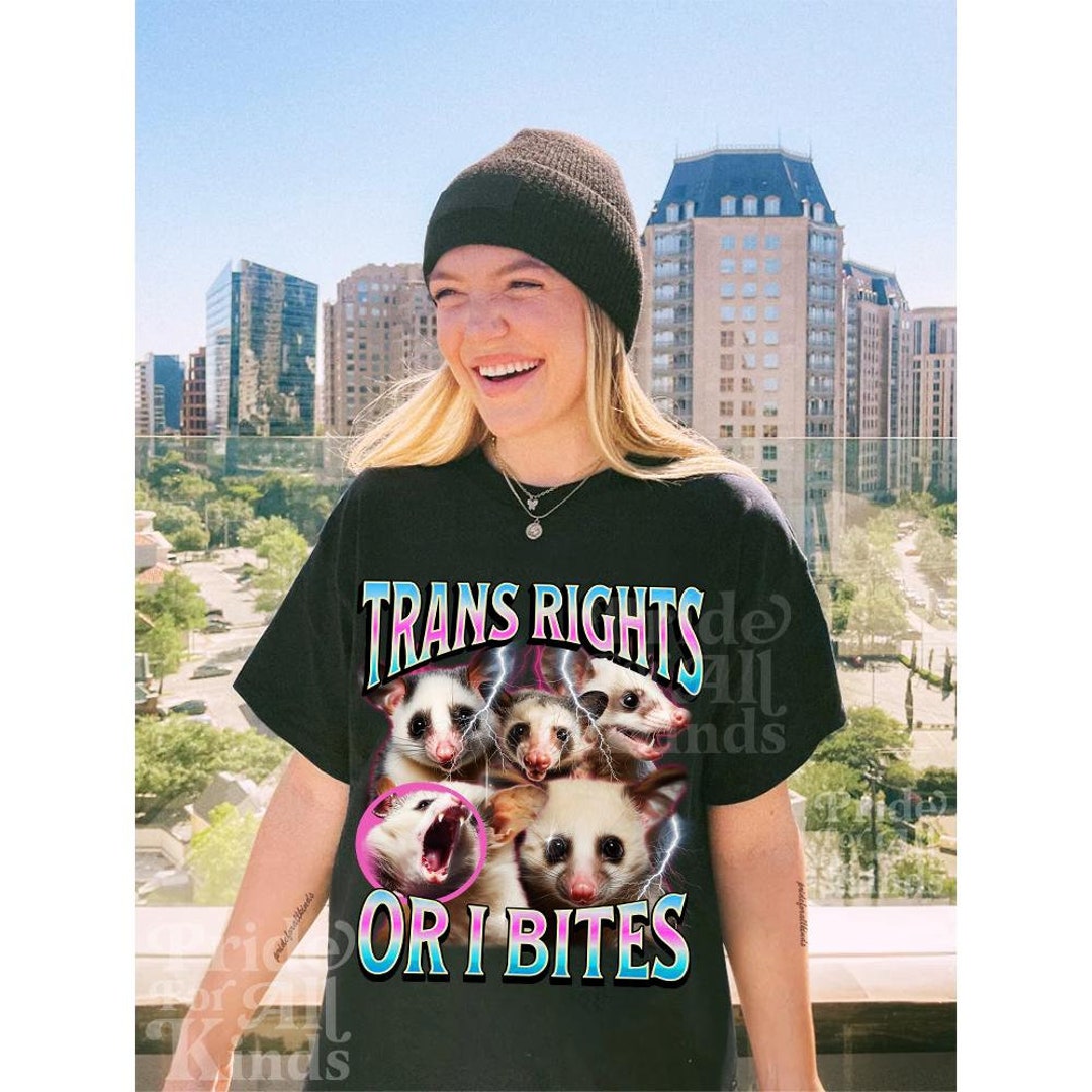 Trans Rights or I Bites Shirt | Transgender Shirt | Protect Trans Kids ...