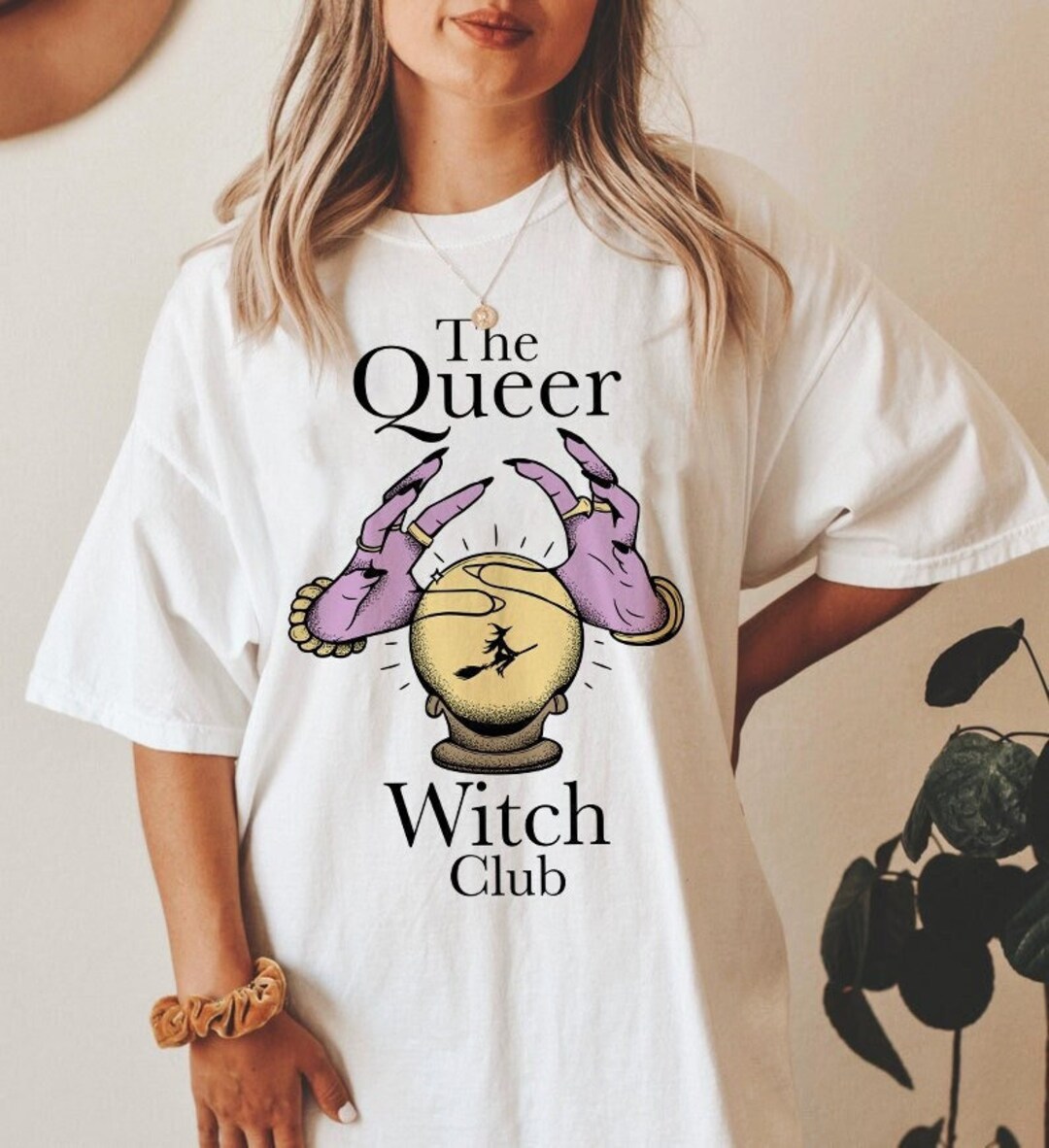 The Queer Witch Club Shirt | Queer Halloween Shirt | Lgbtq Halloween ...