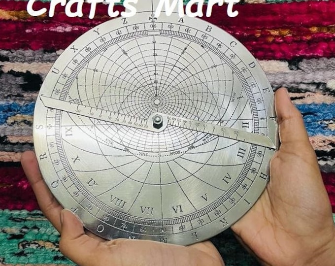 Astrolabe With Mini Stand, Astrolabio, Astronomy, Navigation Instrument ...