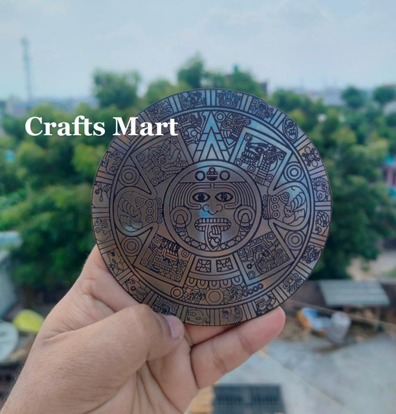 Aztec Calendar Aztec Sun Stone Aztec Mexico Calendar - Etsy