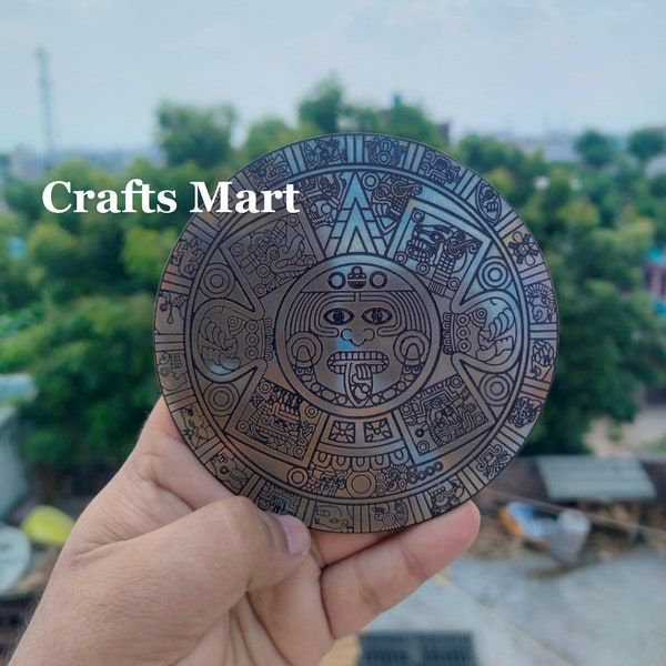 Aztec Sun Stone - Etsy