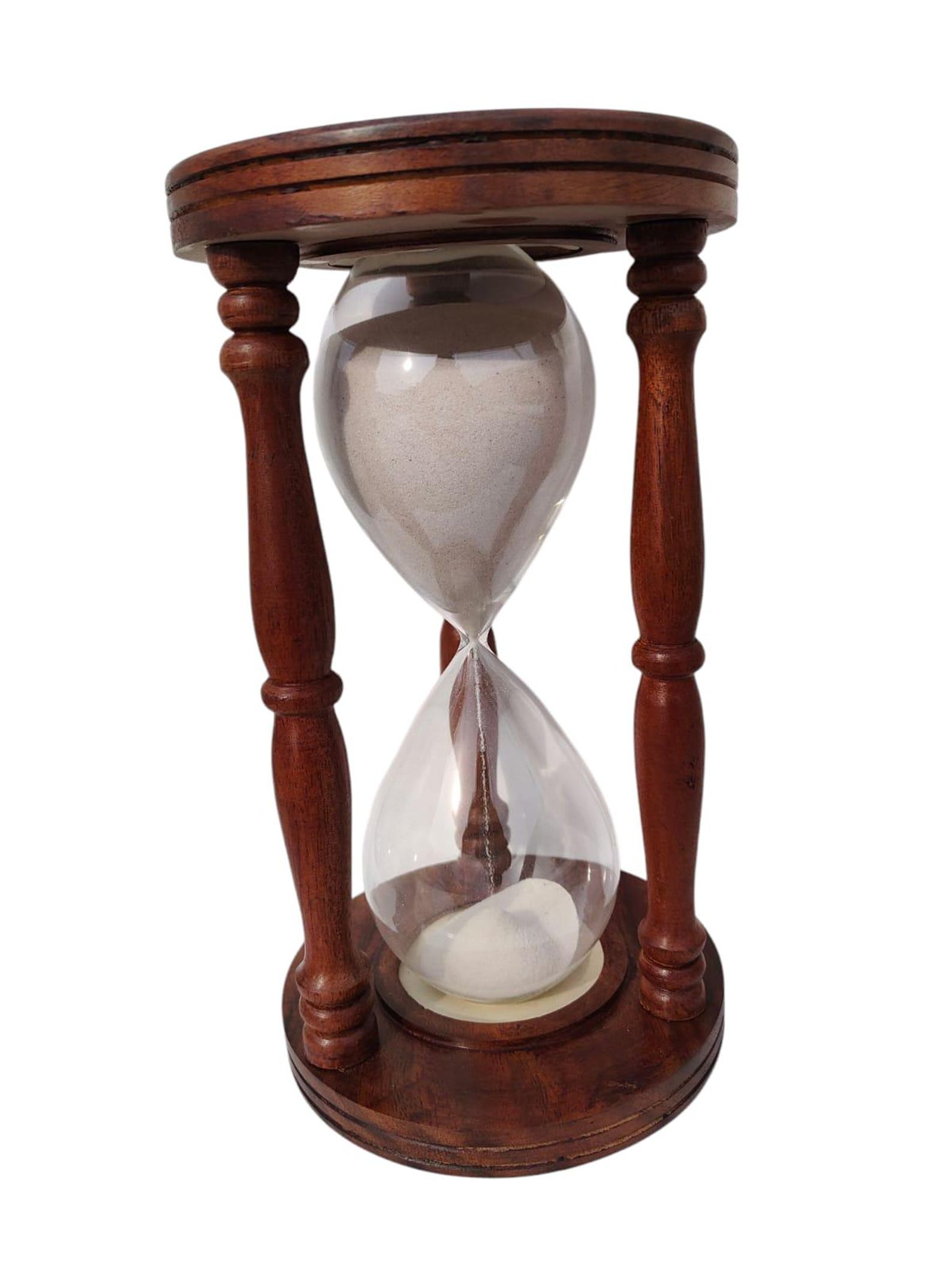 Elegant 60-minute Sand Timer for Home and Office Décor, Kitchen Timer ...