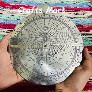 Brass Astrolabe Replica: 8-inch Decorative Navigation Instrument - Etsy