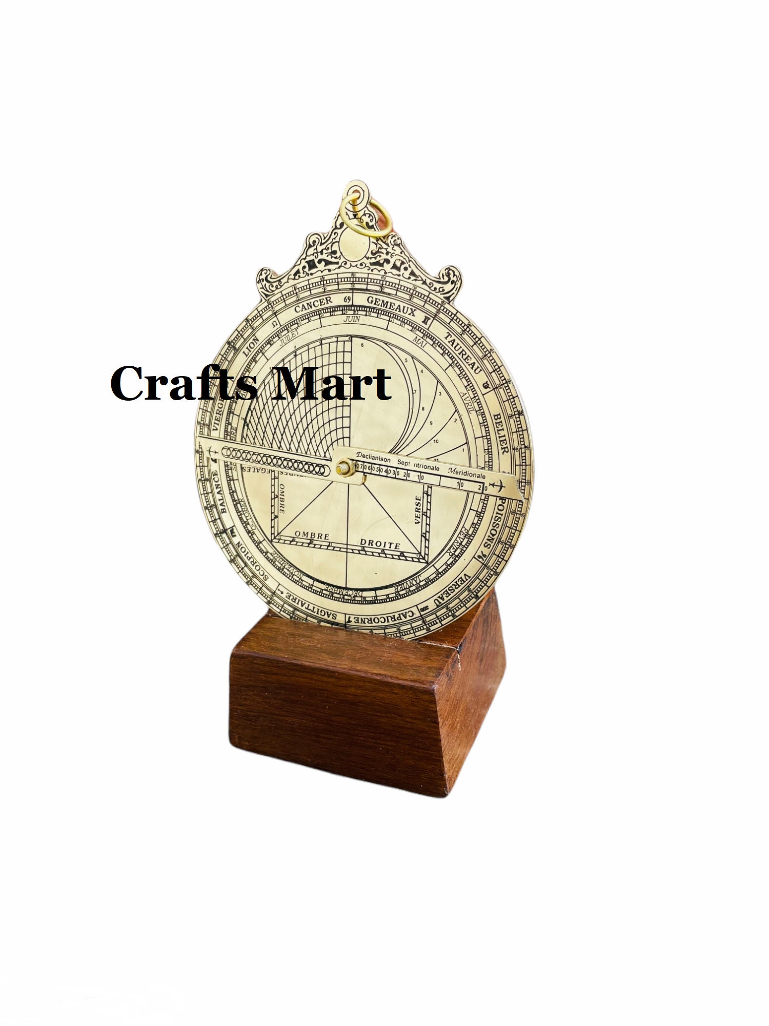 French Astrolabe, Navigation Device, Star Observation Astrolabe ...