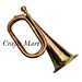 Parade Style Bugle Brass & Copper Low Pitch Bugle Army Military Copper ...