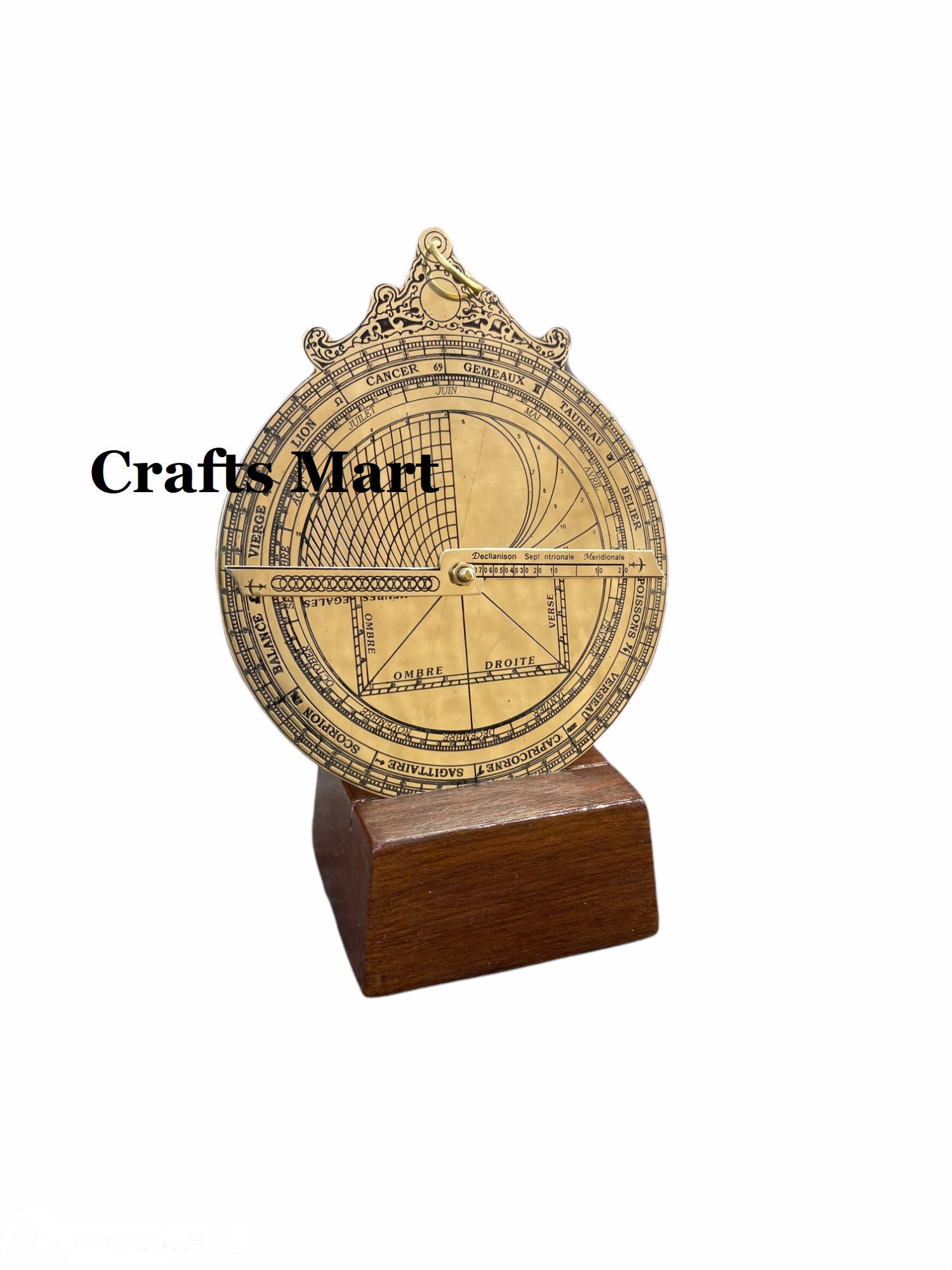 French Astrolabe, Navigation Device, Star Observation Astrolabe ...