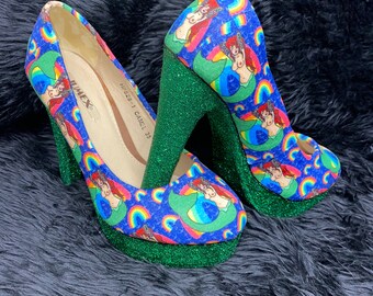 Mermaid Heels | Etsy