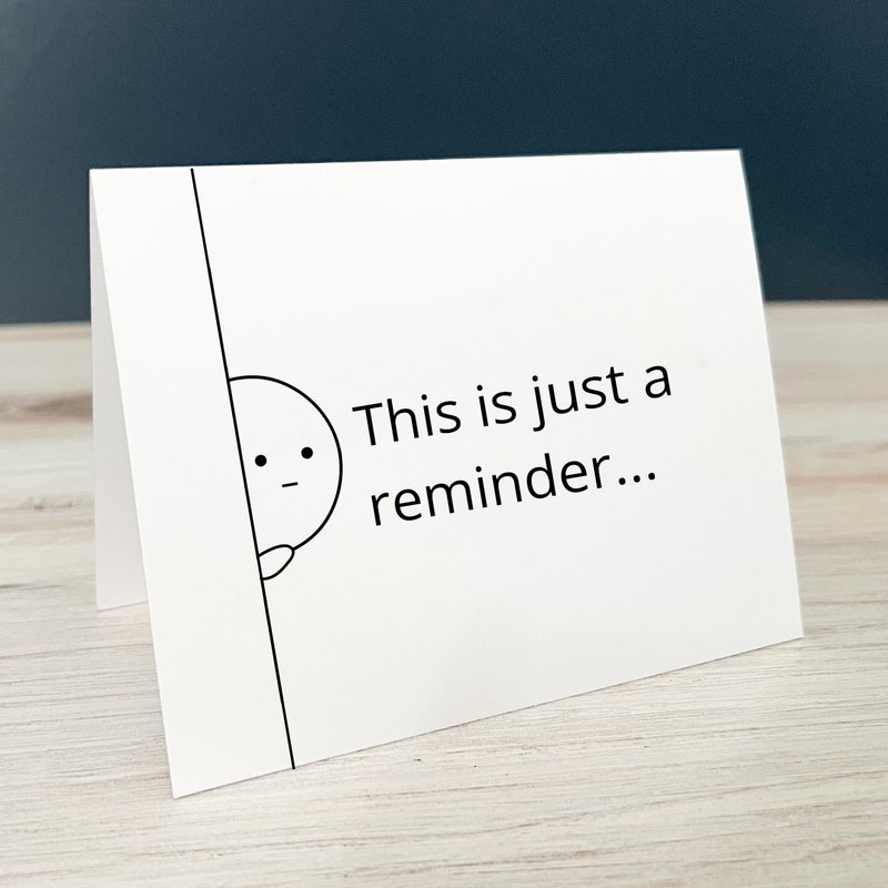 Just Because Card - Etsy