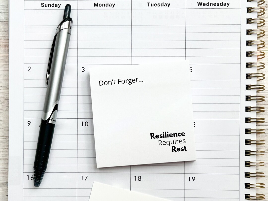 Resilience Post-it Brand Sticky Note - Funny Memo - Stationary ...