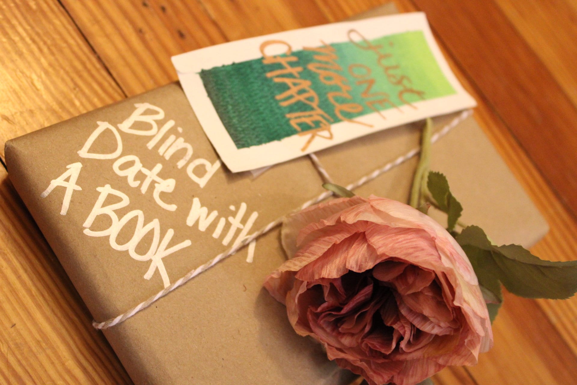 Blind Date With A Book / Handmade Bookmark / Motivational Sticker ...