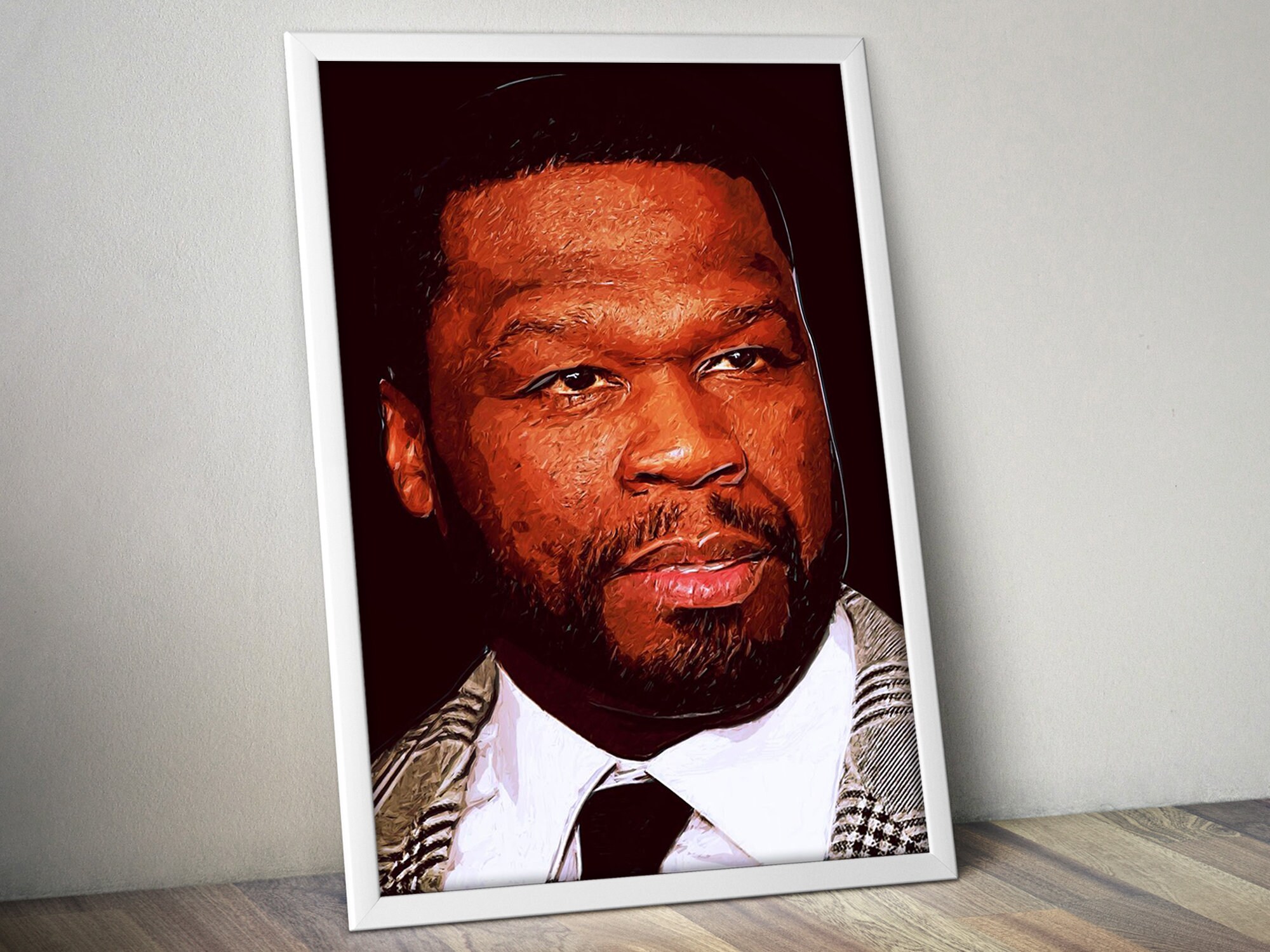 50 Cent poster 50 Cent art print 50 Cent wall poster 50 | Etsy