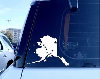 Alaska Flag Sticker - Etsy