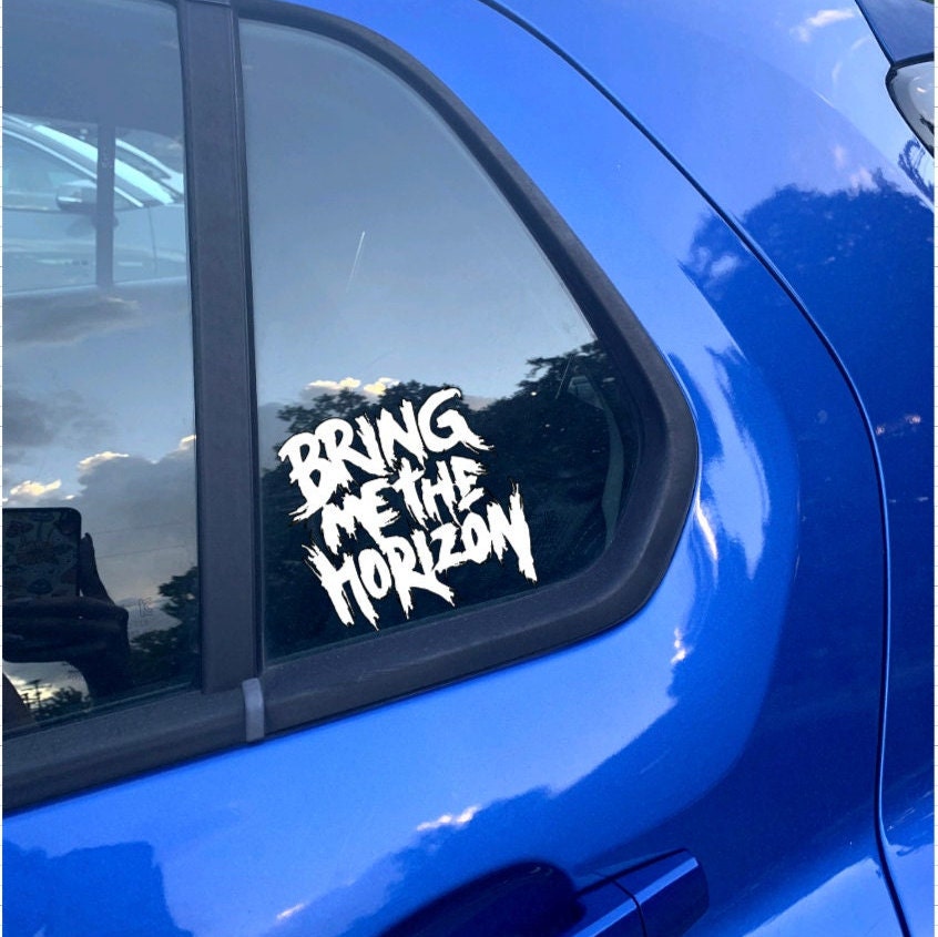 Bring Me The Horizon Vinyl Decal, BMTH Logo Sticker for Car, Phone ...
