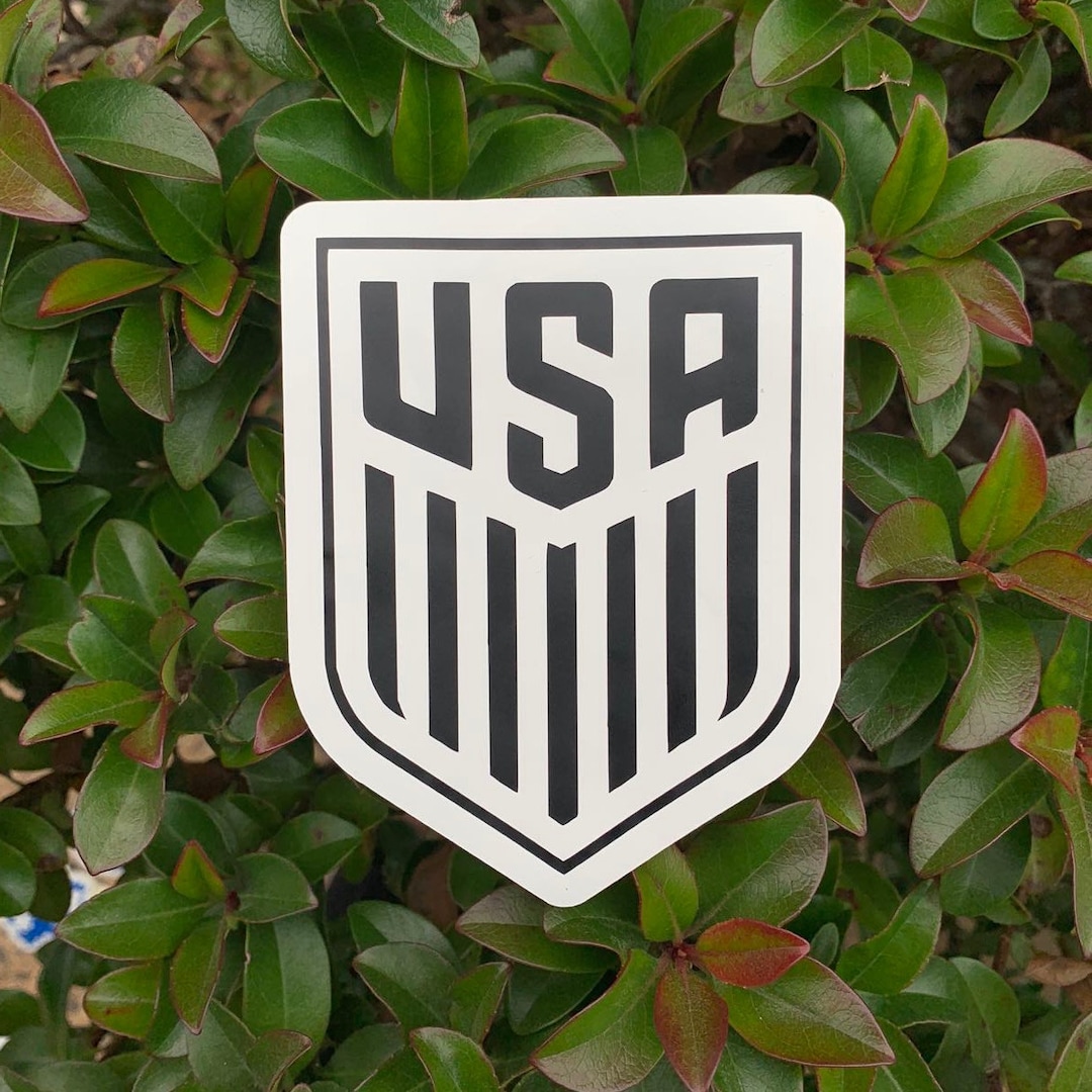 USA National Football Team Decal, World Cup USA Soccer Vinyl Sticker ...