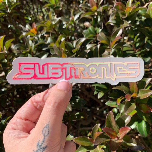 Subtronics Car Decal - Etsy