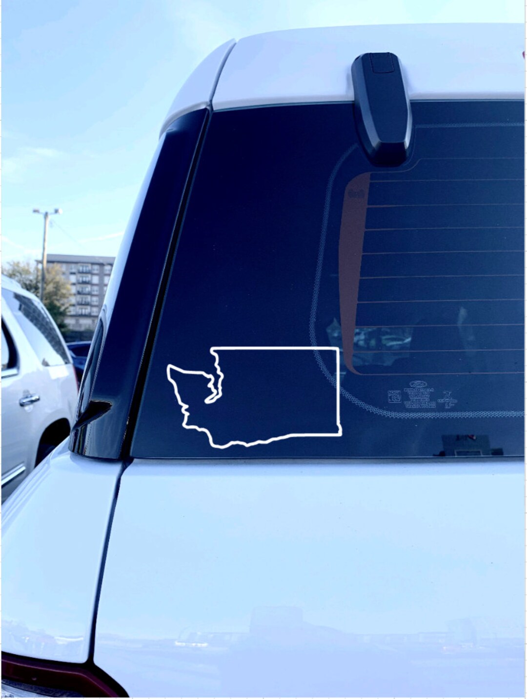 Washington State Outline Decal Custom Travel Sticker for Car - Etsy