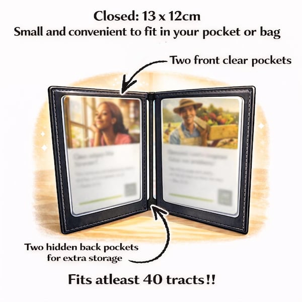 Tract Card Wallet - Etsy UK