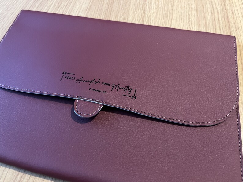 Best Life Ever / Fully Accomplish Your Ministry JW Faux Leather ...