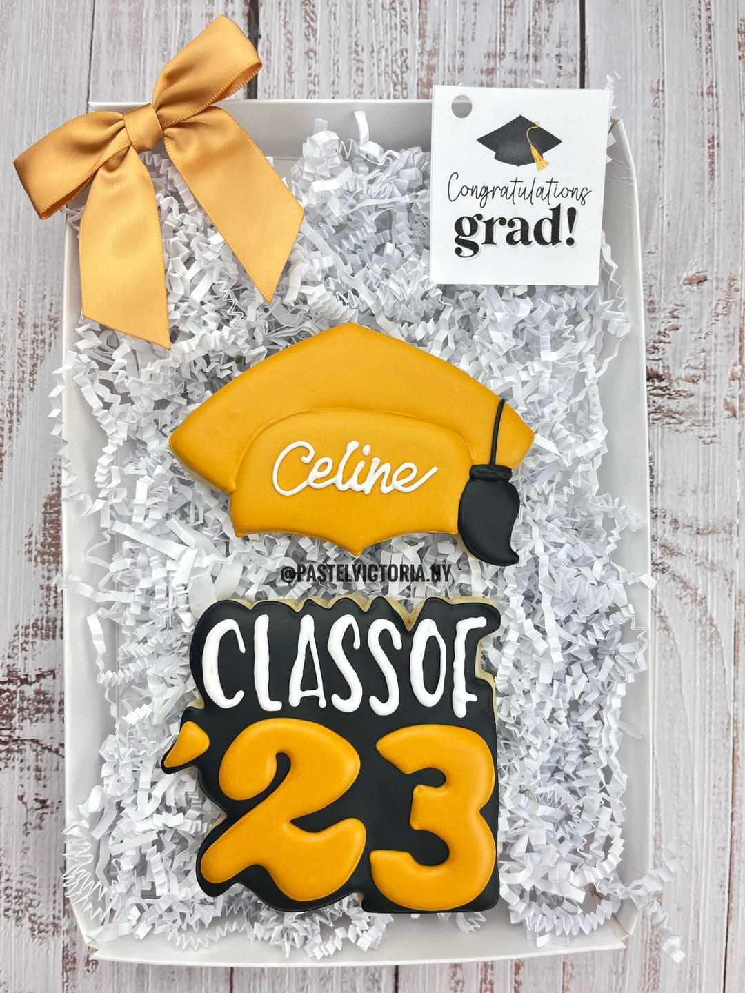 Class of 2025 Custom Cookies, Personalized Graduation Cookies ...