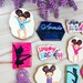 Gymnastics Cookies, Gymnastics Birthday Party, Personalized Sugar ...