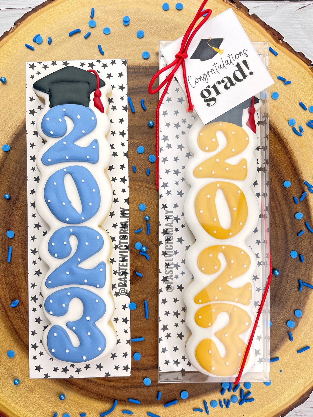 Class of 2025 1 Graduation Cookie, Personalized Sugar Cookie Gift ...