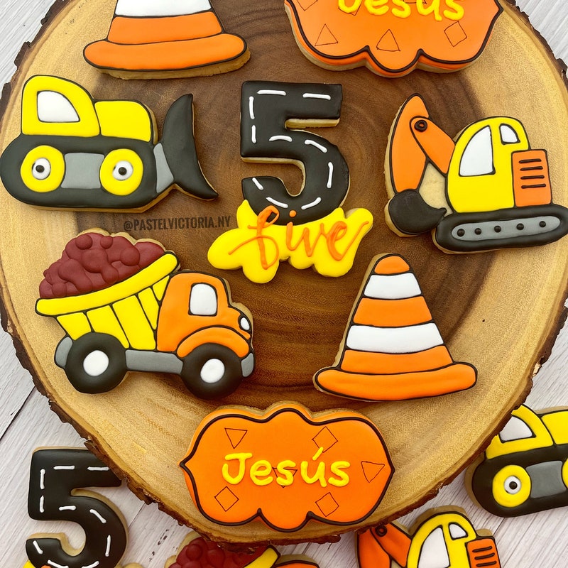Construction Cookies - Etsy