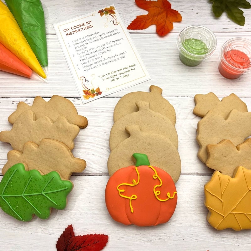 Fall Cookies - Etsy