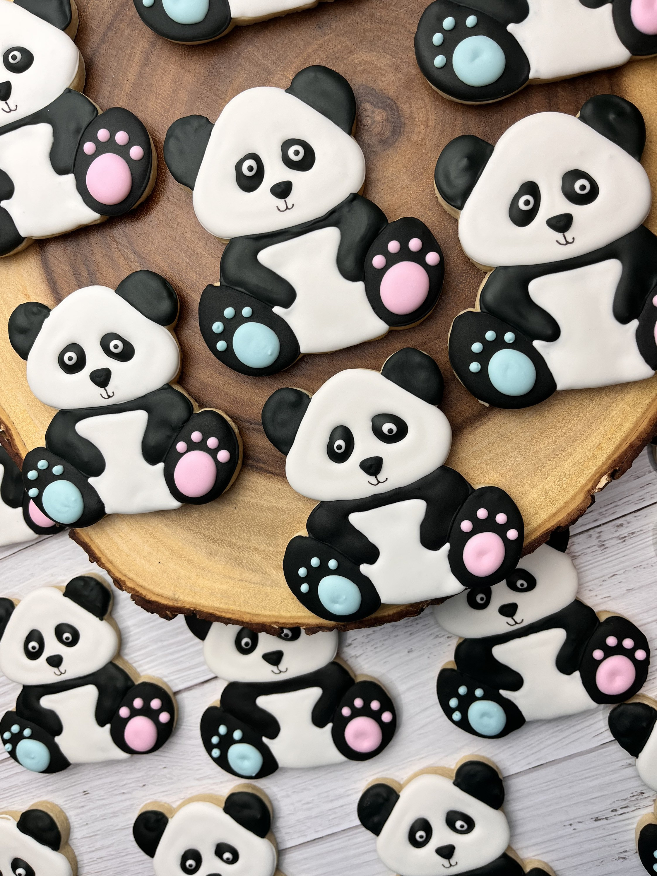 Panda Cookies